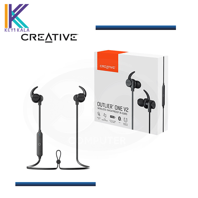 هندزفری بی‌سیم و بلوتوث کریتیو مدل Creative OUTLIER ONE V2 Bluetooth ...