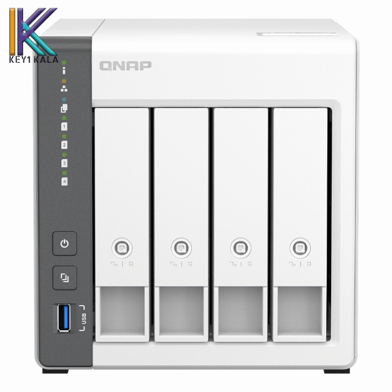 ذخیره ساز تحت شبکه کیونپ مدل TS 433 4GB - کی تک کالا